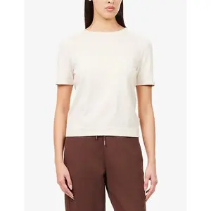 NOW YOU LIVE Somerby Knitted Cotton T-shirt