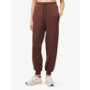 NOW YOU LIVE Uppingham Relaxed-fit Modal-blend Jogging Bottoms - Clay