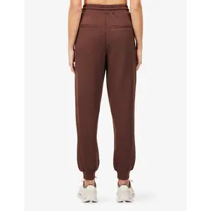 NOW YOU LIVE Uppingham Relaxed-fit Modal-blend Jogging Bottoms - Clay