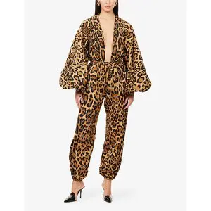 Alaïa Leopard-print Nylon Body