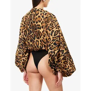 Alaïa Leopard-print Nylon Body