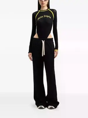 Palm Angels Curved Logo Track Pants