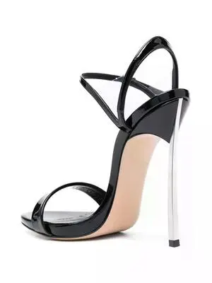 Casadei Open-toe High Stiletto Heel Sandals With Ankle Strap