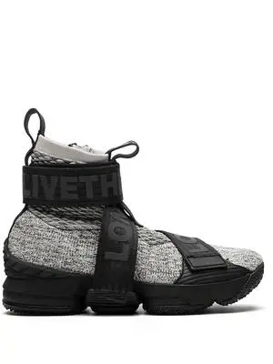 Nike X Kith Lebron 15 Lifestyle Concrete Sneakers - Grey