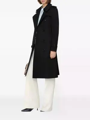 Burberry Heritage Trench Coat - Black