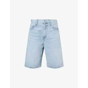 Carhartt Work In Progress Landon Straight-leg Denim Shorts - Blue