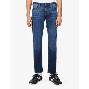 Emporio Armani Slim-fit Stretch-denim Jeans