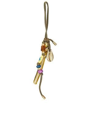 Polo Ralph Lauren Shell Bag Charm - Basil Multi