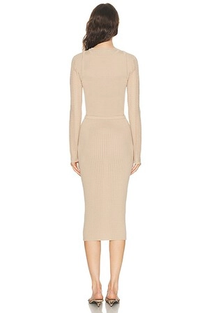 Acne Studios Kred Thin Rib Dress