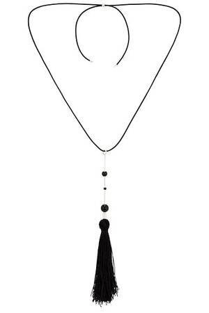 KAREN ARCANJO No. 2 Onyx Necklace