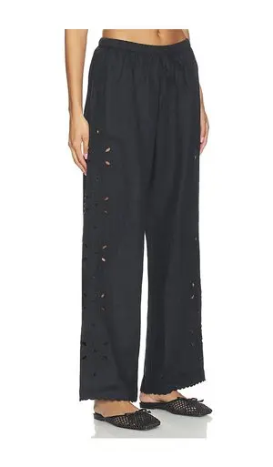 Rails Mirina Linen Trousers - Black