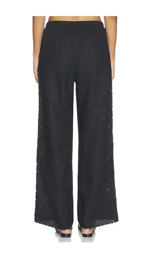 Rails Mirina Linen Trousers - Black