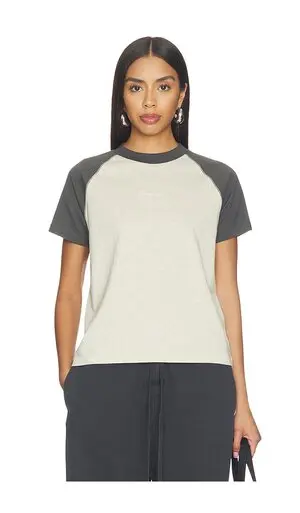 Fear Of God Classic Fit Baseball Tee - Grey