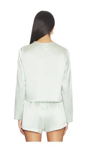 LESET Barb Crew Cardigan