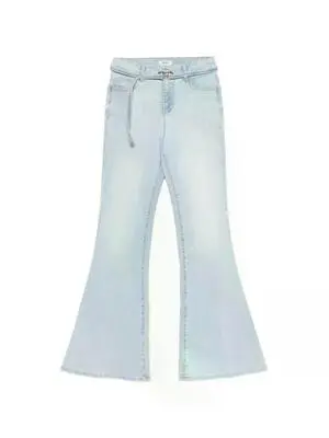 Liu Jo Belted Flare Jeans