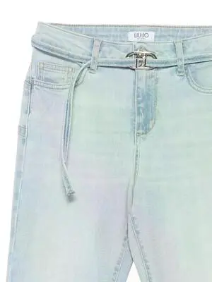 Liu Jo Belted Flare Jeans
