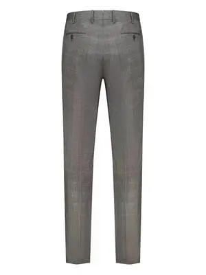 PT TORINO Check-pattern Trousers