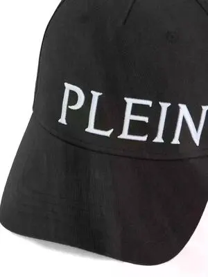 PLEIN SPORT Embroidered Logo Baseball Cap - Black