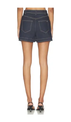 Cinq À Sept Larsa Denim Skort - Navy
