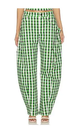 CULTNAKED Barrel Pant - Green