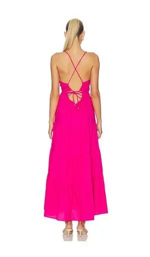 L*Space Laina Dress - Fuchsia
