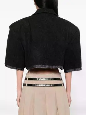 Vaquera Distressed Cropped Jacket