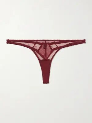 Kiki De Montparnasse Embroidered Briefs For Women