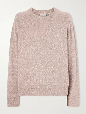 Varley Organic Cotton And Linen-blend Sweater - Neutrals