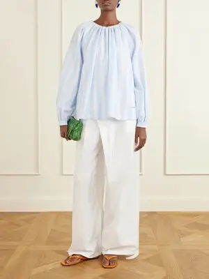 Marni Striped Cotton-poplin Shirt