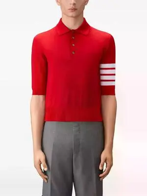 Thom Browne 4-bar Merino Polo Shirt
