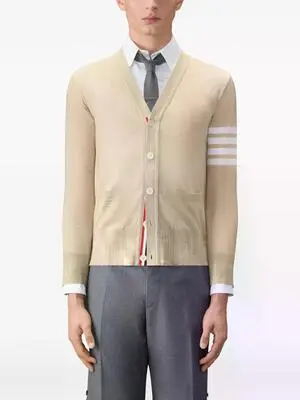 Thom Browne 4-bar V-neck Cardigan