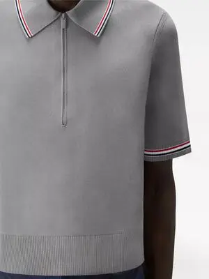 Thom Browne Browne 65 Intarsia Polo Shirt