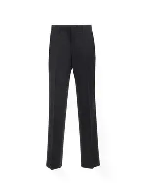 Tagliatore Pressed-crease Tailored Trousers - Black