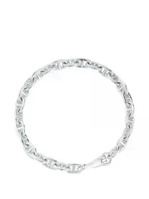 Mateo Small Anchor-link Chain Bracelet In Sterling - Silver