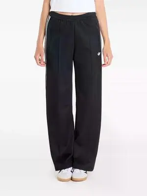 Adidas Classic Logo Embroidered Track Pants - Black