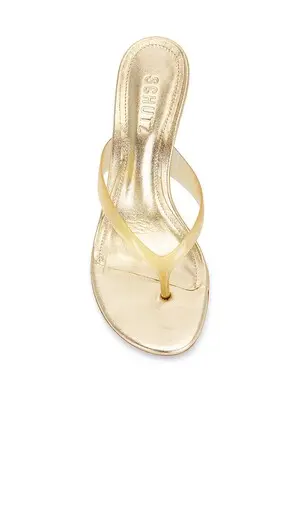 Schutz Roslyn Sandal In Metallic