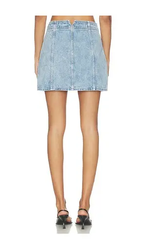 Veronica Beard Marquita Denim Mini Skirt