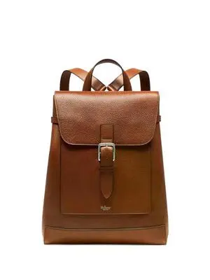 Mulberry Mulberry Buckle-Fastening Leather Backpack Brown