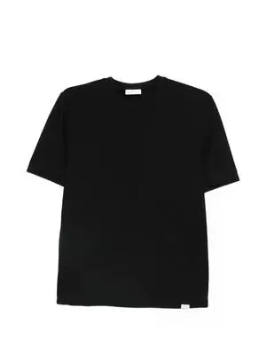 DIKTAT Seam-detail T-shirt - Black