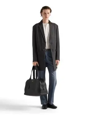 Prada Leather Duffel Bag