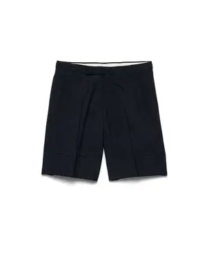 Prada Mohair And Wool Bermuda Shorts