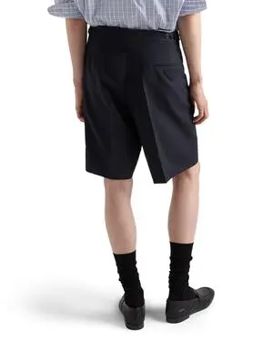 Prada Mohair And Wool Bermuda Shorts
