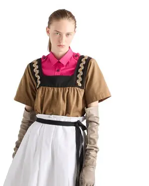 Prada Cotton Poplin Shirt - Fuchsia