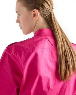 Prada Cotton Poplin Shirt - Fuchsia