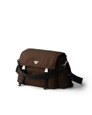 Prada Re-nylon And Leather Bag - Sienna