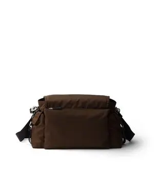 Prada Re-nylon And Leather Bag - Sienna