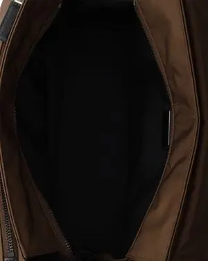 Prada Re-nylon And Leather Bag - Sienna