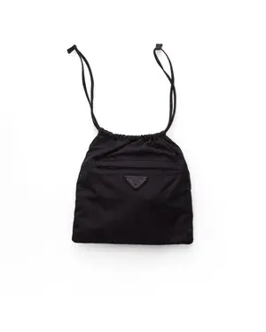 Prada Re-nylon Foldable Pouch - Black