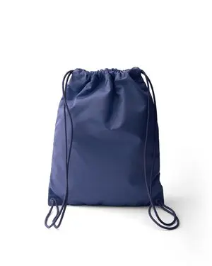 Prada Re-nylon Drawstring Backpack - Baltic Blue