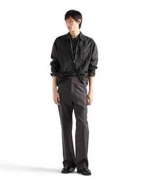 Prada Re-nylon Zipper Shirt